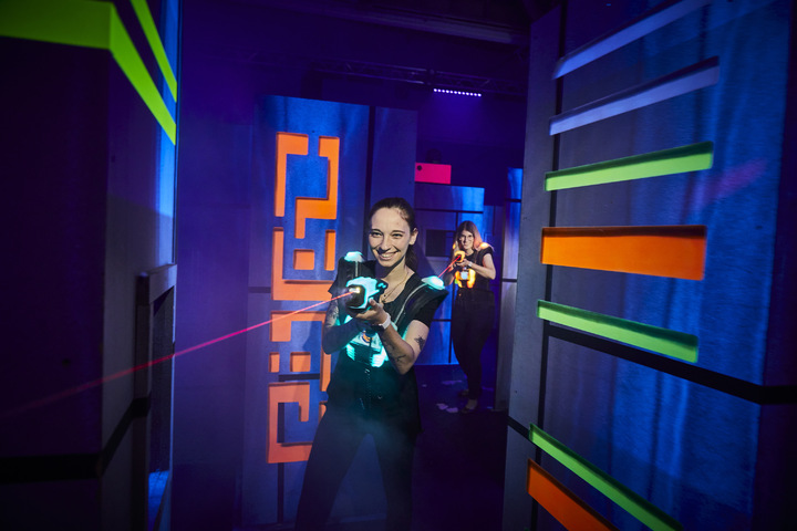 Laserzone: "Real-Life-Computerspiel" eröffnet in Hamburg
