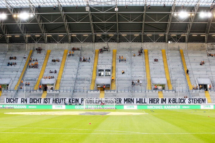 Dynamo Dresden: 4500 Fans dür­fen in den K-Block - Ist das der Sai­son­re­kord ge­gen Pa­der­born?