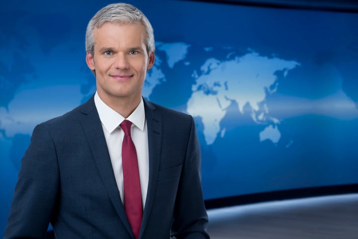 Tagesschau-Panne: Sprecher Thorsten Schröder mit absurder Frisur