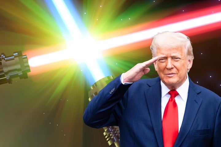 Trump aligns with the dark side in bizarre Star Wars post for May the ...