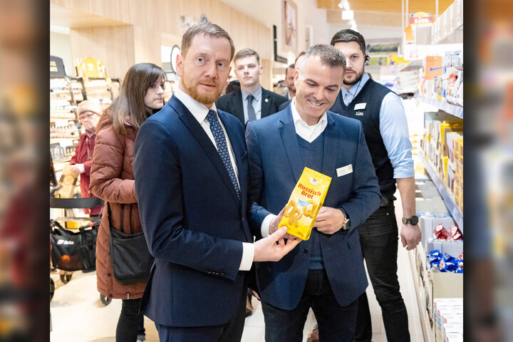 Michael Kretschmer: In diesem Discounter kassiert der Sachsen-MP ab