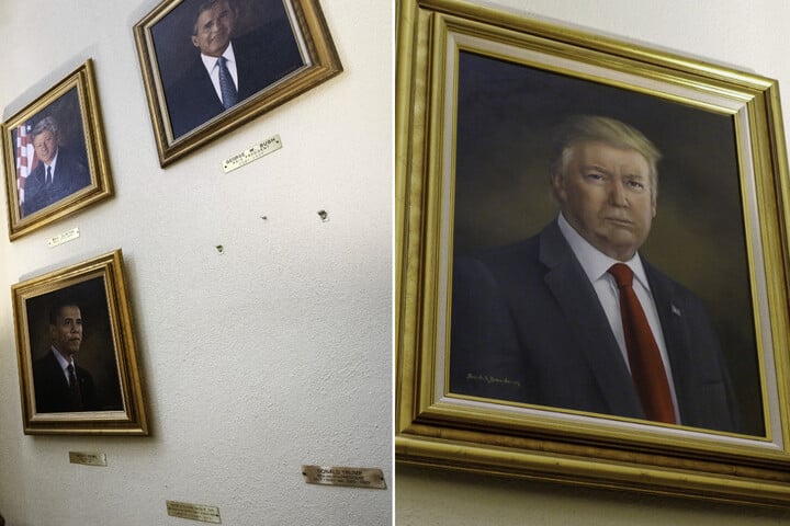 Artist of "distorted" Trump portrait shares how president's complaint ...