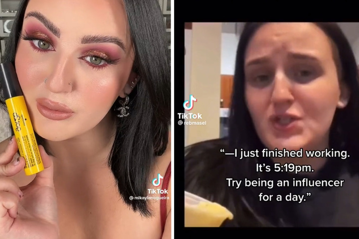 TikTok influencer faces backlash for "tone-deaf" work comments