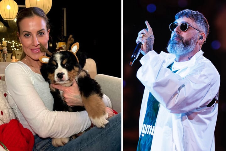 Sidos Freundin zeigt erste Einblicke mit Baby - Patchwork-Familie hat ...