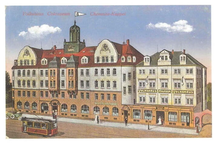 Bauarbeiten am Haus "Einheit" in Chemnitz: Geht die Sanierung los?