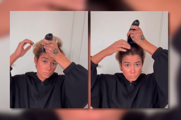 Starkes Zeichen: "Princess Charming" Hanna Sökeland rasiert sich den Kopf