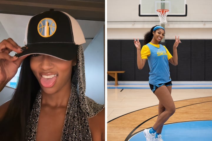 Angel Reese goes viral after asking her Chicago fans for food recs!