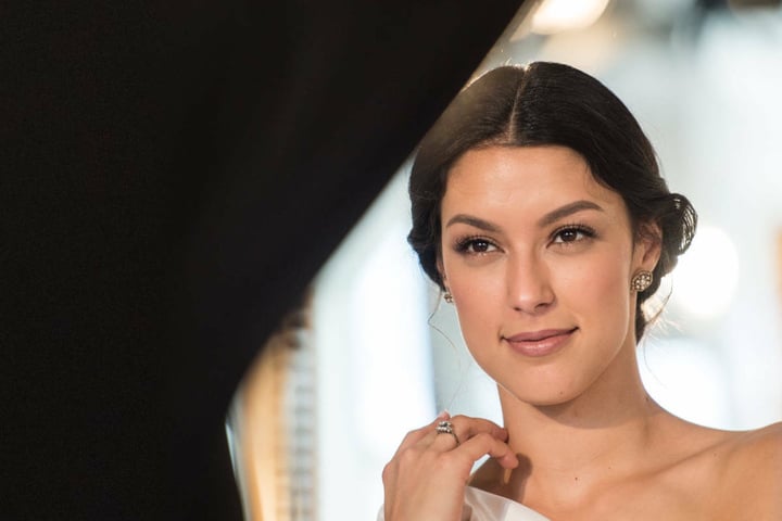 Wow: Rebecca Mir bringt als supersexy Badenixe das Wasser zum Kochen!