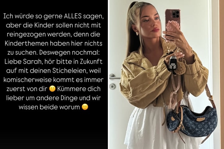 Laura Maria Rypa kontert Sarah Engels Sticheleien in Instagram-Story