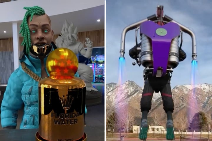 Virtual rapper FNMeka gets signed by major record label and hypes the ...