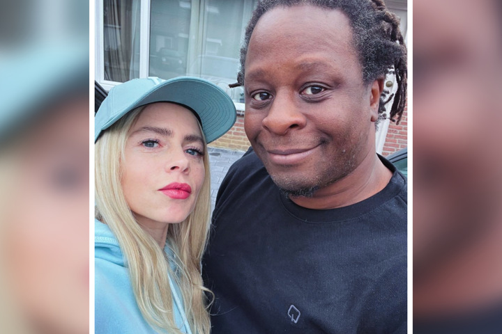 Schock für Ex-Viva-Star! Mola Adebisi und schwangere Ehefrau hatten ...