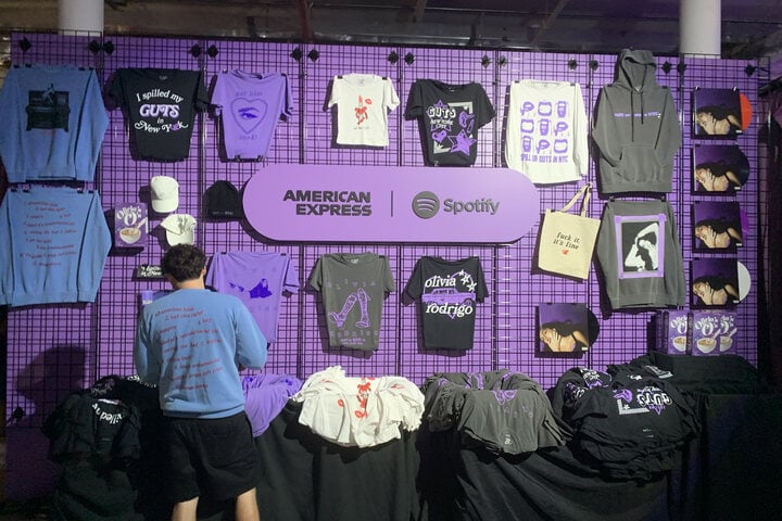 Olivia Rodrigo's GUTS pop-up in New York City is worth the hype