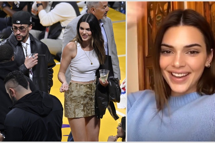 Kendall Jenner says she "loves hard" amid Bad Bunny PDA