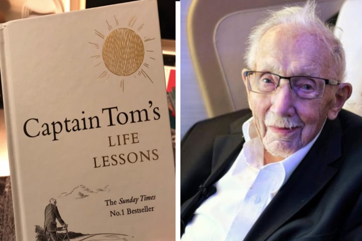 Captain Tom gives Life Lessons from a 100-year-old in a new book ...