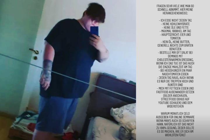 Stuttgart: Exsl95 verrät seine Diät - So hat er rund 25 Kilo verloren