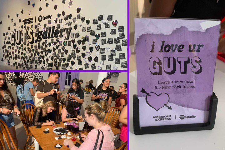 Olivia Rodrigo's GUTS pop-up in New York City is worth the hype