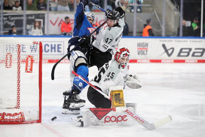 Dresdner Eislöwen: Katastrophen-Start statt Wunder beim 2:5 gegen die ...