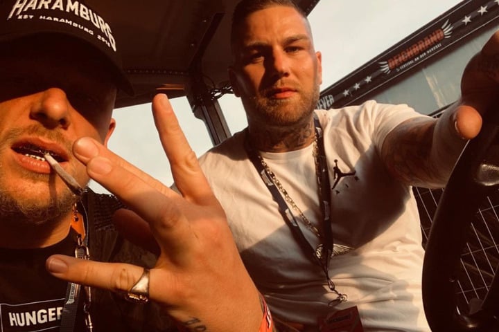 Polizei durchsucht Luxus-Karre von 187-Boss Bonez MC