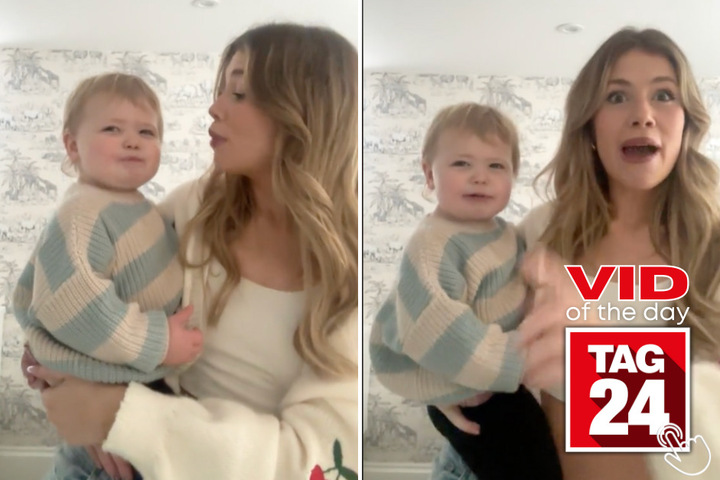 Viral Video of the Day for April 11, 2024: Toddler and mom's adorable ...