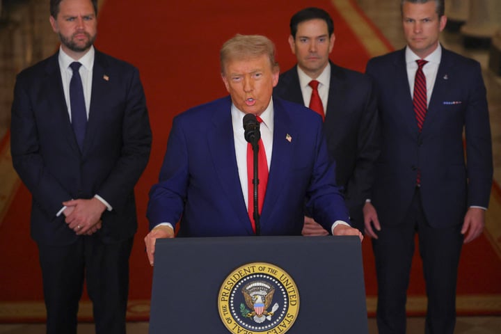 Trump says US has bombed three Iran nuclear sites: "NOW IS THE TIME FOR ...