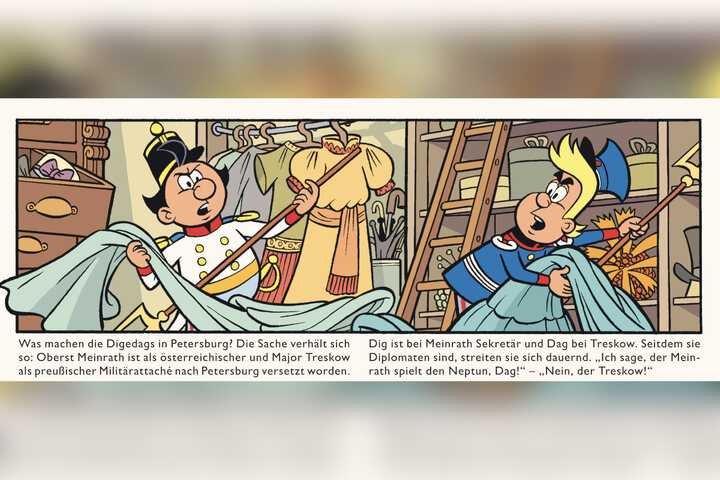 Digedags-Vater Hannes Hegen wird Hundert: Verschollenes Mosaik-Comic ...