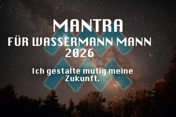 Jahreshoroskop 2026 Wassermann: Das erwartet Dein Sternzeichen im neuen ...