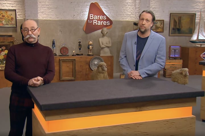 Hinter den Kulissen bei "Bares für Rares": Patrick Lessmann ist der ...