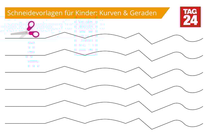 Schneiden lernen: Tipps, Übungen und Vorlagen für Kinder