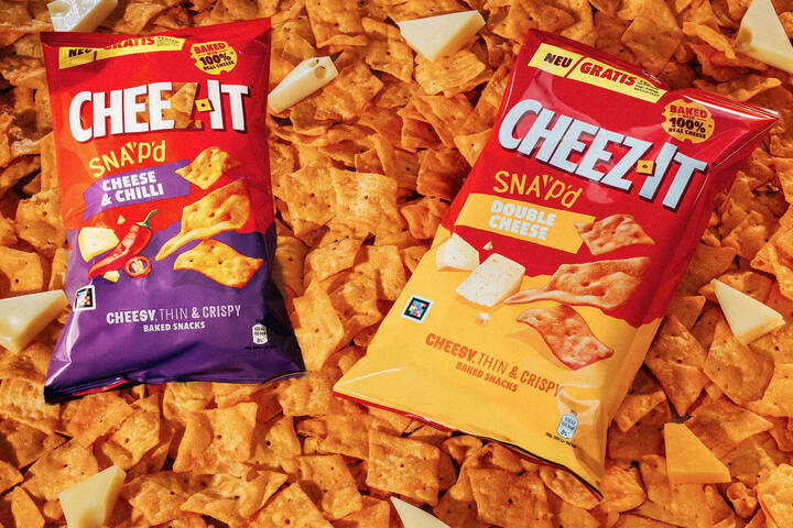Die US-Chips "Cheez-It" kommen nach Deutschland - Geschmack leicht ...