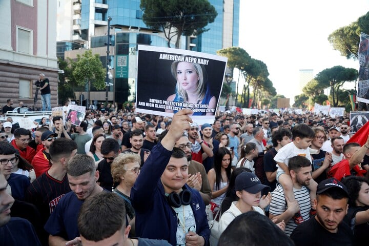 Thousands protest in Albania against island real estate project linked ...