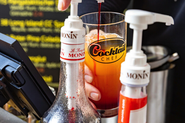 Die Cocktail-Chef-Anlage ist das Highlight auf jeder Veranstaltung