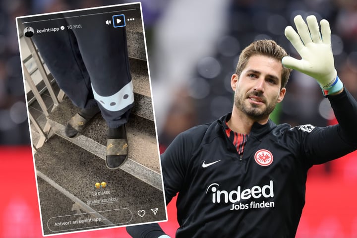 Von Kevin Trapp erwischt: Eintracht-Star sorgt mit miesem Outfit für ...