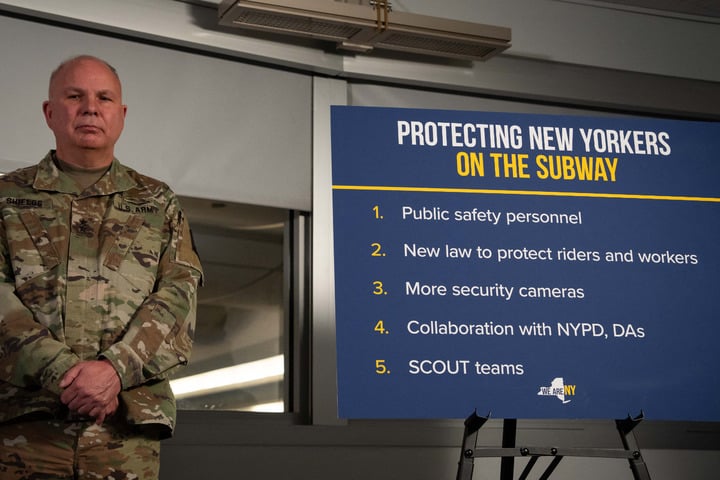 New York City to deploy National Guard and introduce bag checks on subways