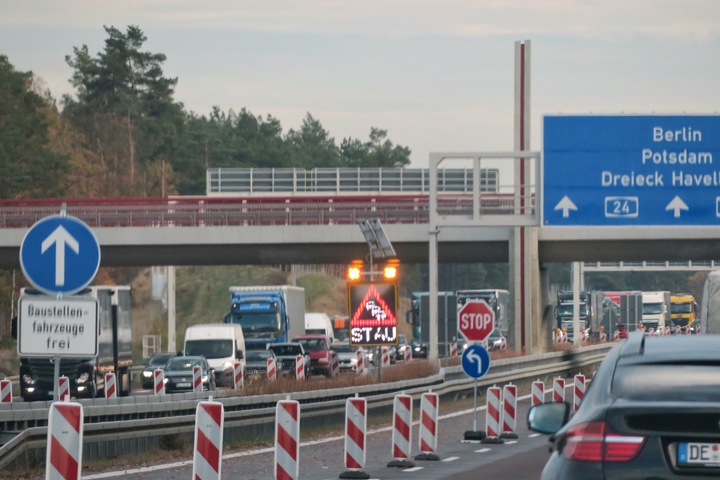 Aktuelle Verkehrslage A24