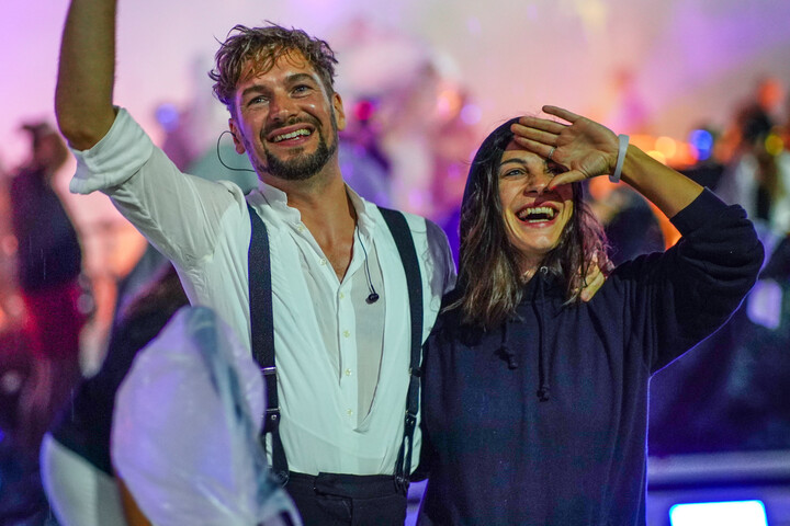 Dresden: Mega-Konzert im Stadion - Felix Räuber war gar nicht allein