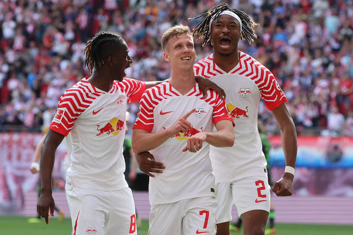 RB Leipzig siegt gegen Wolfsburg: Olmo-Treffer besänftigt nach 12 ...