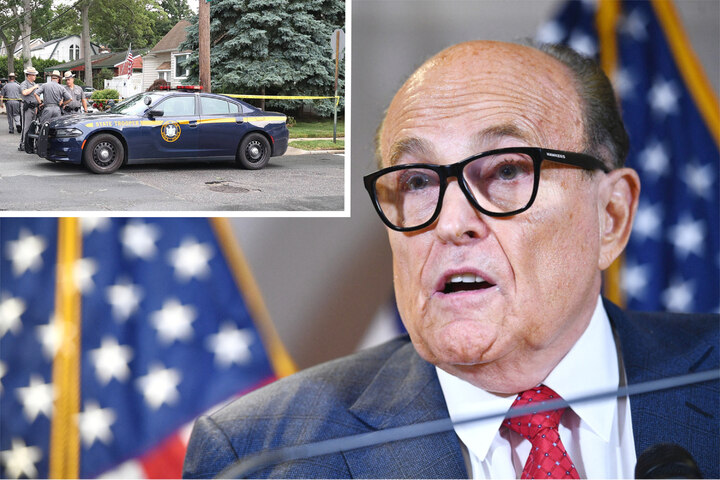 Rudy Giuliani goes undercover in surprise visit to Gilgo Beach killer's ...