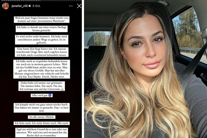 Jenefer Riili rechnet mit OnlyFans ab: "Habe mich respektlos behandeln ...