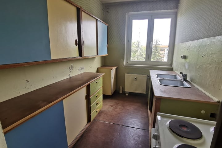 Vor 60 Jahren montiert! Mann entdeckt DDR-Küche im Hoyerswerdaer Plattenbau