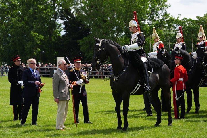 Soldier dies in front of King Charles after tragic accident in horse ...