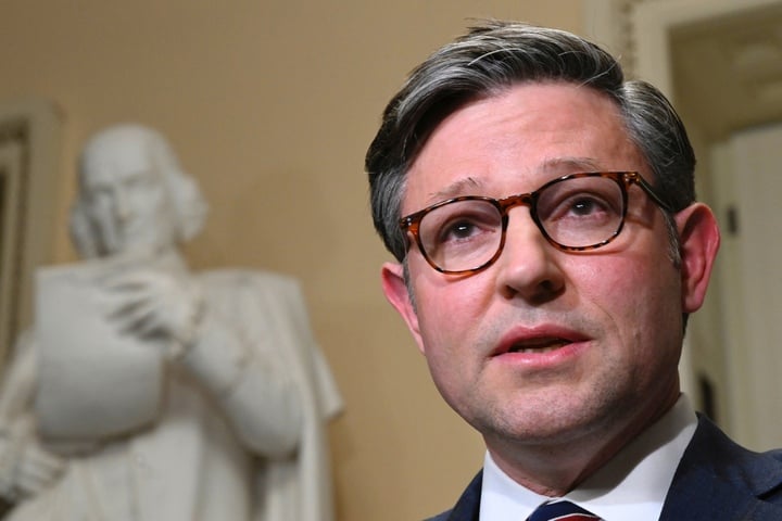 Video resurfaces of Speaker Mike Johnson attending Purity Ball with ...