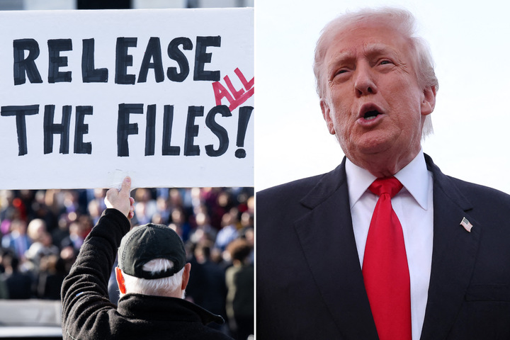 Trump urges Republicans not to fall into "trap" as Epstein emails send ...