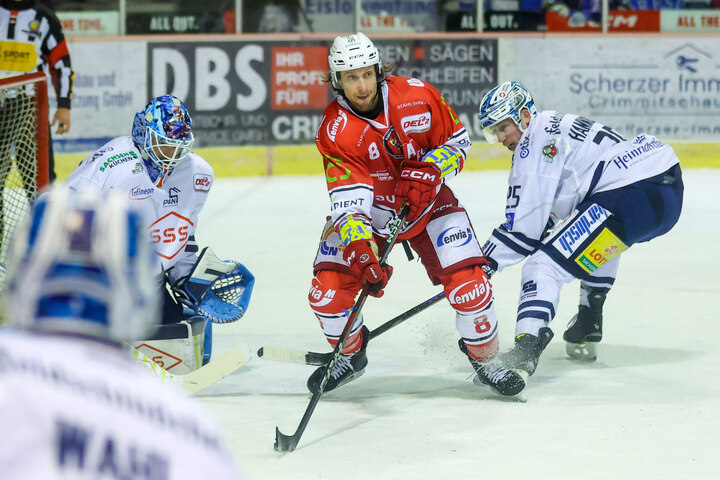 Neuer Leitwolf bei den Eispiraten Crimmitschau: Dominic Walsh trägt ...